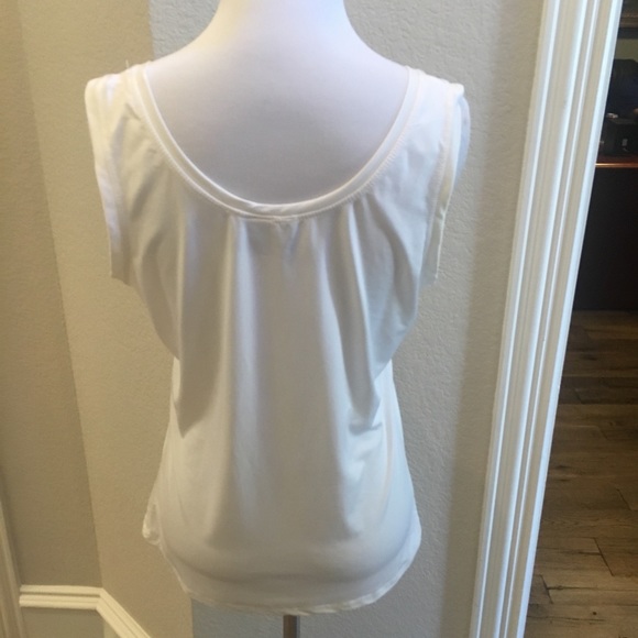new directions | Tops | New Direction Stretch White Basic Top | Poshmark